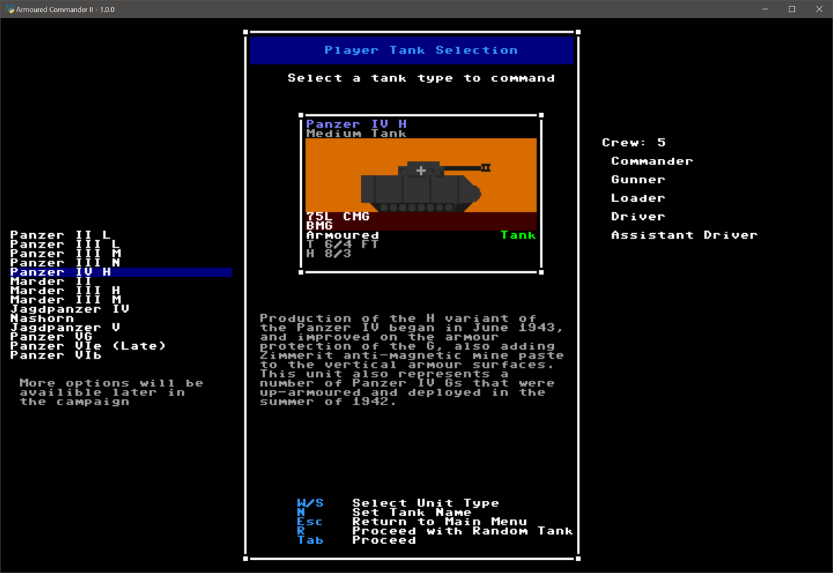Tanks | Armoured Commander II Wiki | Fandom