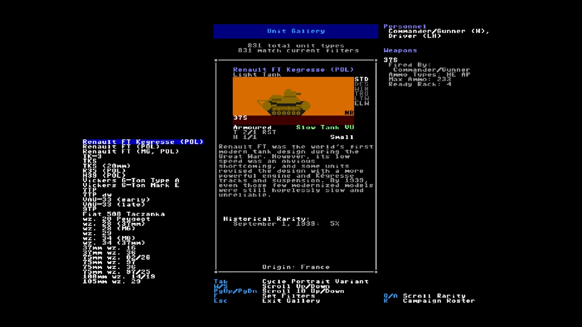 Unit Gallery | Armoured Commander II Wiki | Fandom