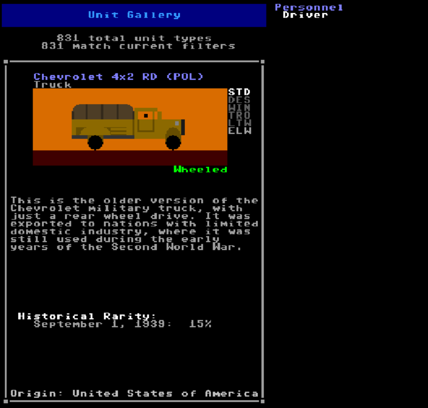 Chevrolet 4x2 RD (POL) | Armoured Commander II Wiki | Fandom