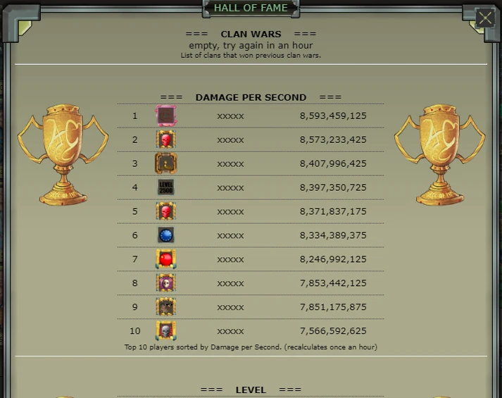 Hall of Fame | Army Clicker Wiki | Fandom