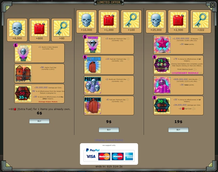 Premium Shop | Army Clicker Wiki | Fandom