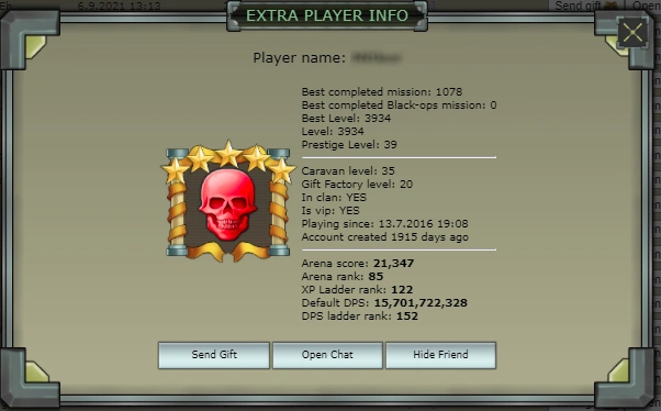 Player Profile | Army Clicker Wiki | Fandom