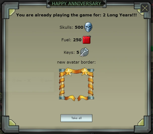 Anniversary Rewards | Army Clicker Wiki | Fandom