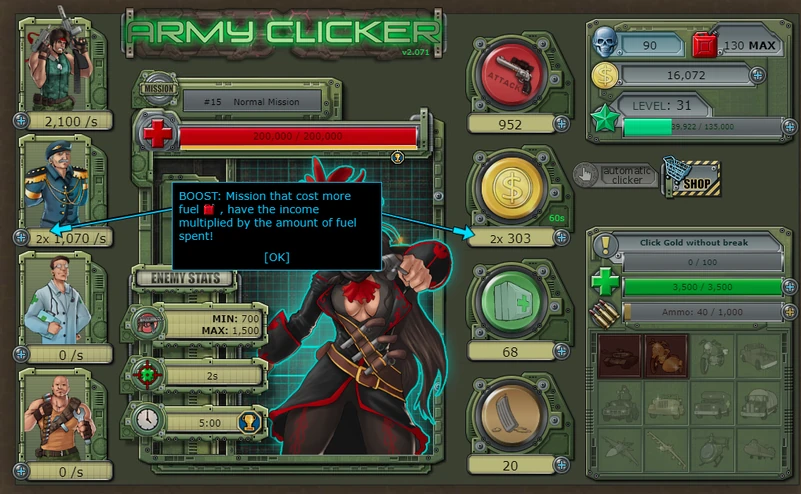 Tutorial | Army Clicker Wiki | Fandom