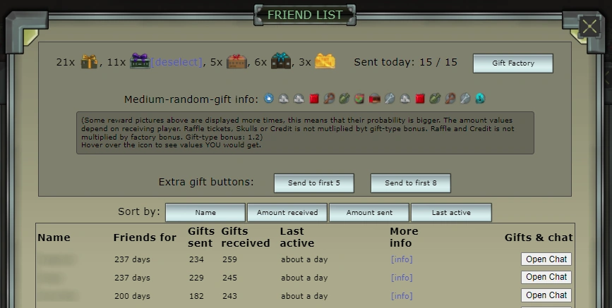 Friends & Gifts | Army Clicker Wiki | Fandom