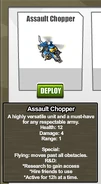 Assault Chopper | Army Attack Wiki | Fandom