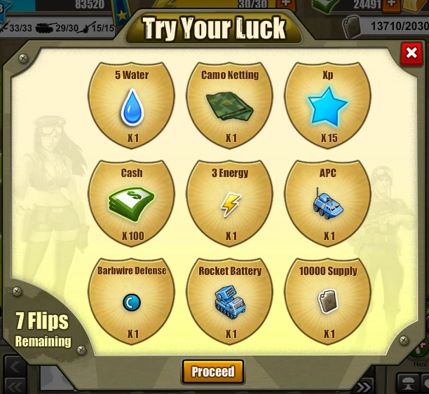 Try Your Luck Army Attack Wiki Fandom