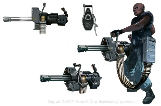 Gau Gatling Gun