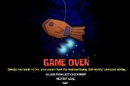 Gameover Screen | Around The Clock At Bikini Bottom Wiki | Fandom