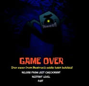 Gameover Screen | Around The Clock At Bikini Bottom Wiki | Fandom