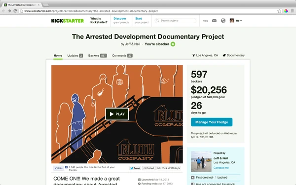 The Arrested Development Documentary Project | Arrested Development ...