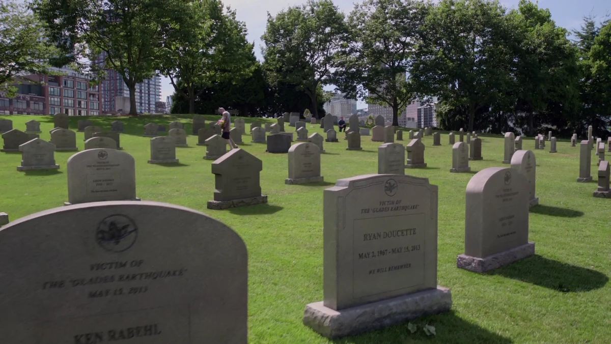 Glades Earthquake Memorial Cemetery | Arrowverse Wiki | Fandom