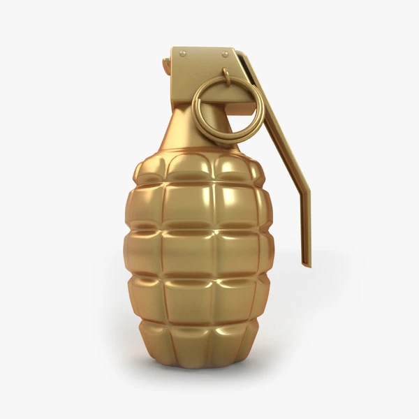 Golden Hand Grenade | Roblox Arsenal Ideas | Fandom