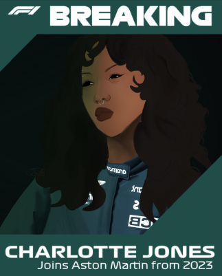 Charlotte "Charlie" Jones | Art Gods F1 Universe Wiki | Fandom