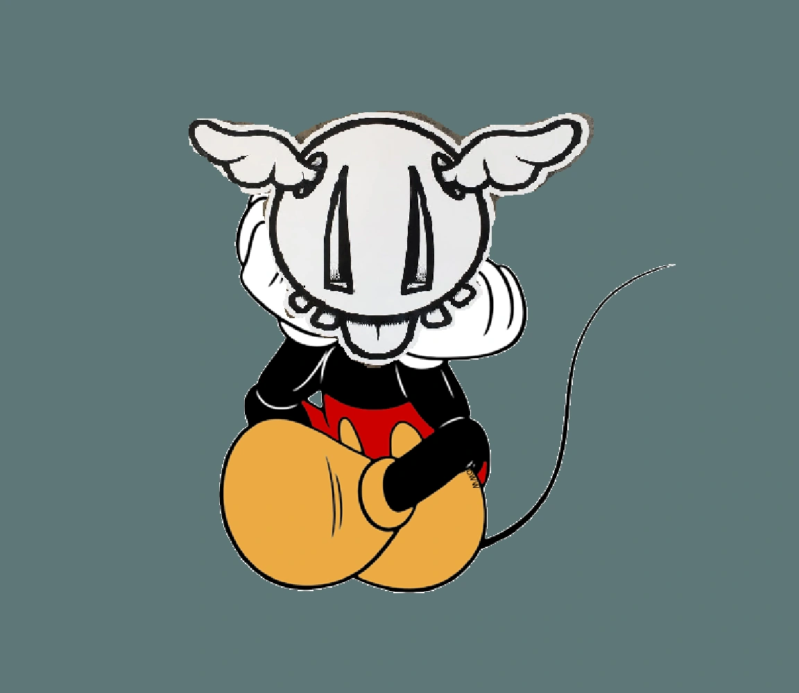 D*Face - Mickey Mouse (D*Face, Mickey Mouse, Skull head) | Art Tourist ...