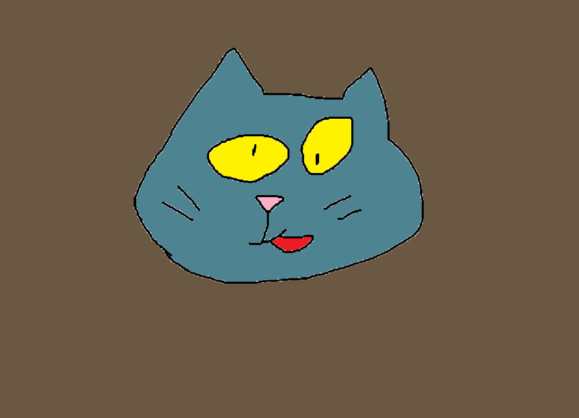 Clone Z - Feline Zany (Clone Z, Cartoon wacky cat face) | Art Tourist ...