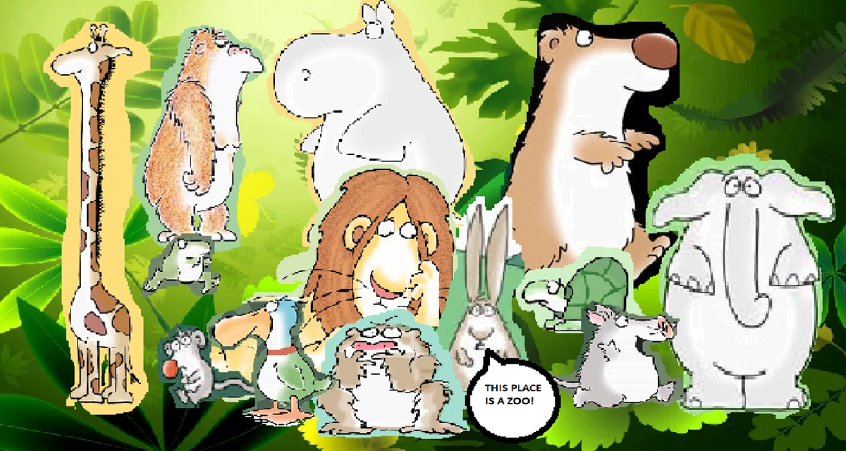 Sandra Boynton - Wild Zoo (2014, illustration art) | Art Tourist Wiki ...