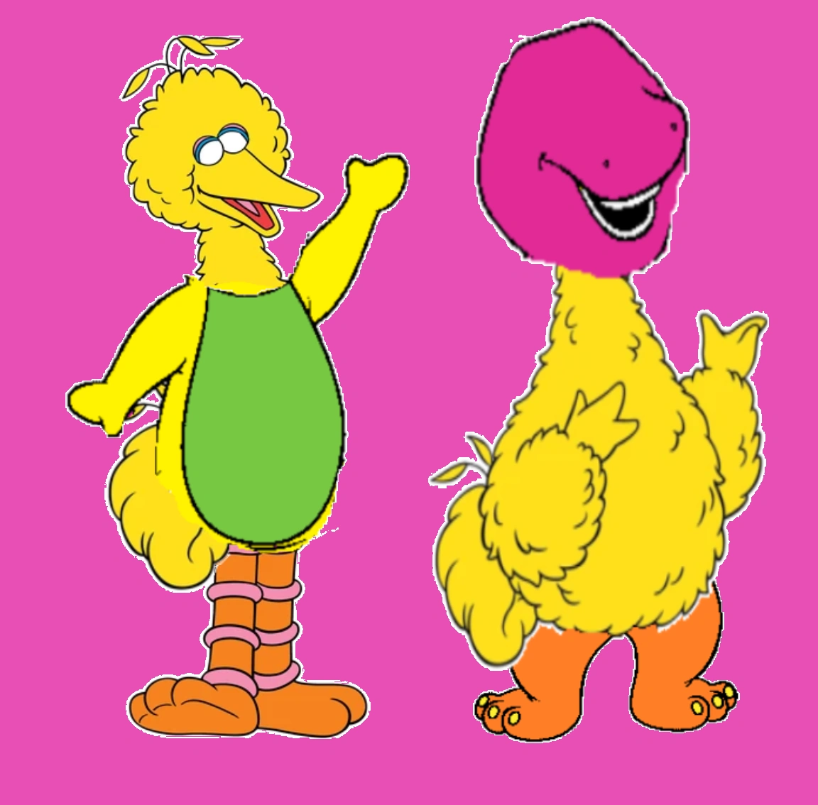 Jerkface - Double Pairs (Jerkface, Big Bird, Barney, Sesame Street ...