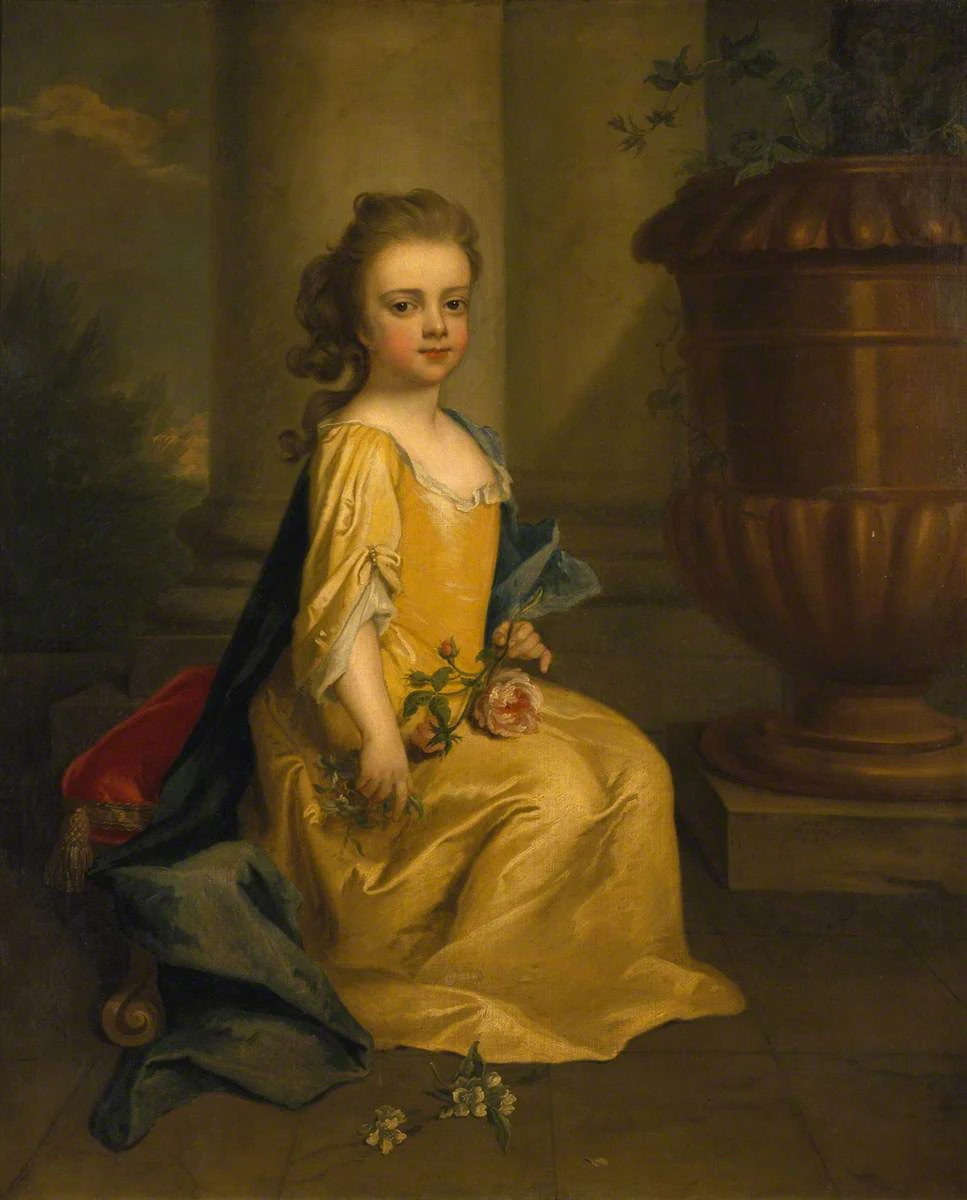 Portrait de Lady Mary Booth enfant | Wiki Art | Fandom