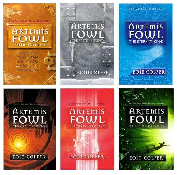 Book cover variants | Artemis Fowl | Fandom