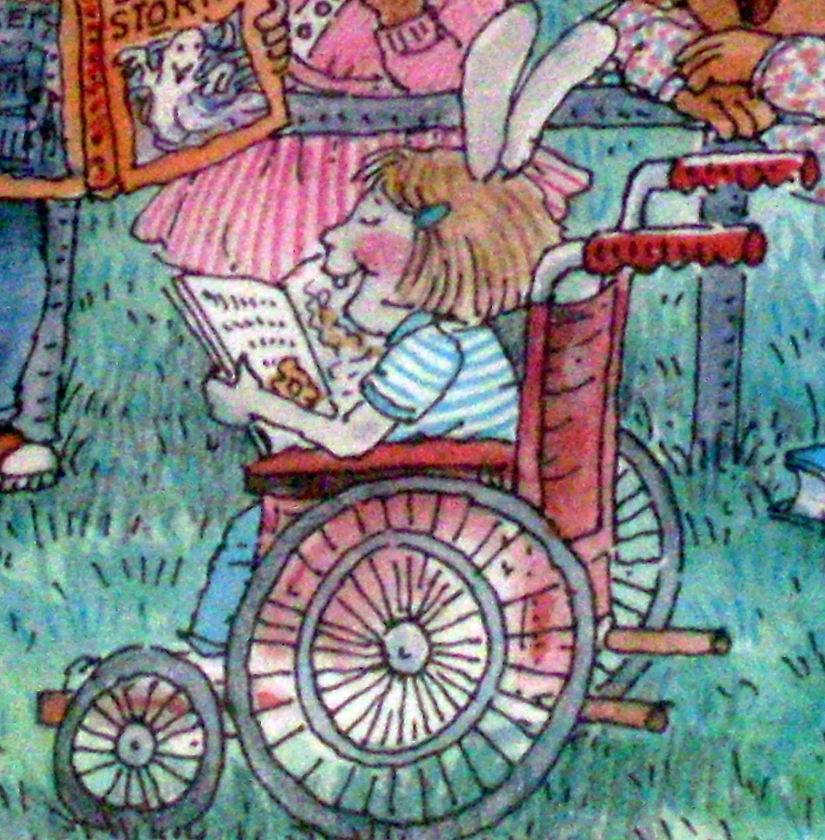 Unknown Female Rabbit in Wheelchair | Arthur Wiki | Fandom