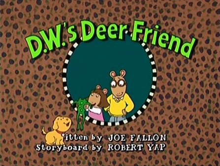 D.W.'s Deer Friend/Transcript | Arthur Wiki | Fandom