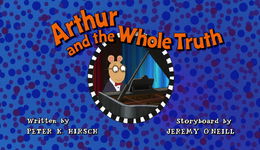 Arthur and the Whole Truth | Arthur Wiki | Fandom