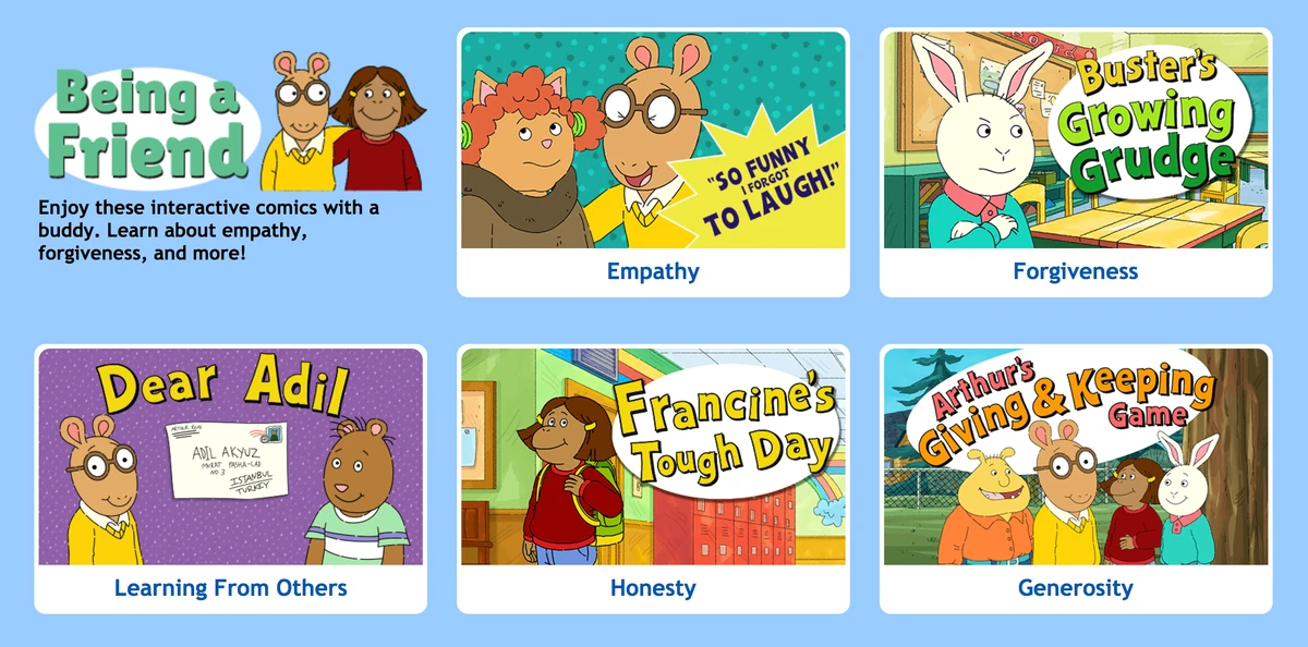 Being a Friend | Arthur Wiki | Fandom