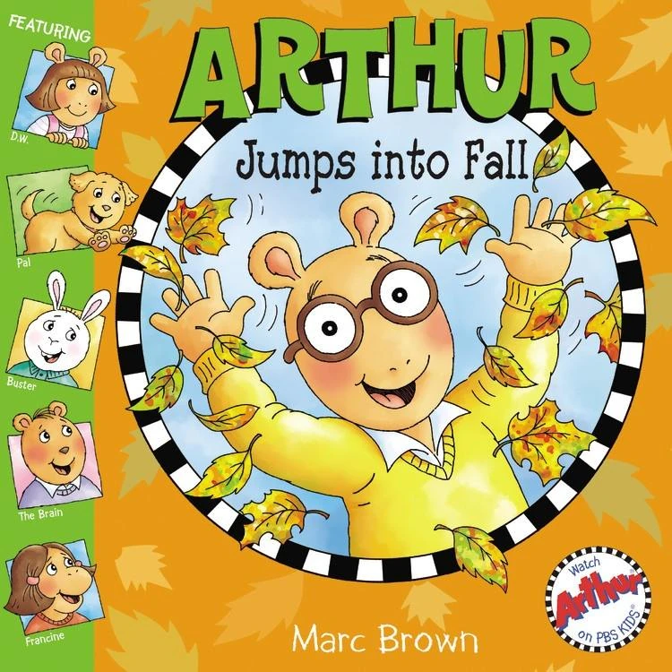 Arthur Jumps into Fall | Arthur Wiki | Fandom