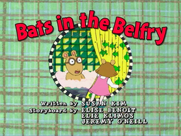 Bats in the Belfry | Arthur Wiki | Fandom