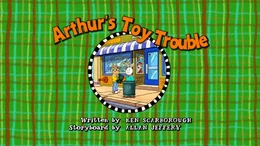 Arthur's Toy Trouble | Arthur Wiki | Fandom