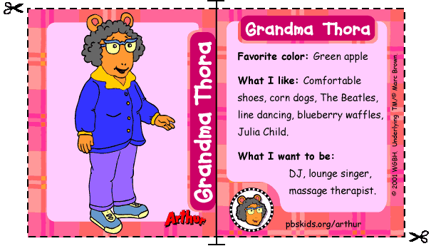 Thora Read/Gallery | Arthur Wiki | Fandom