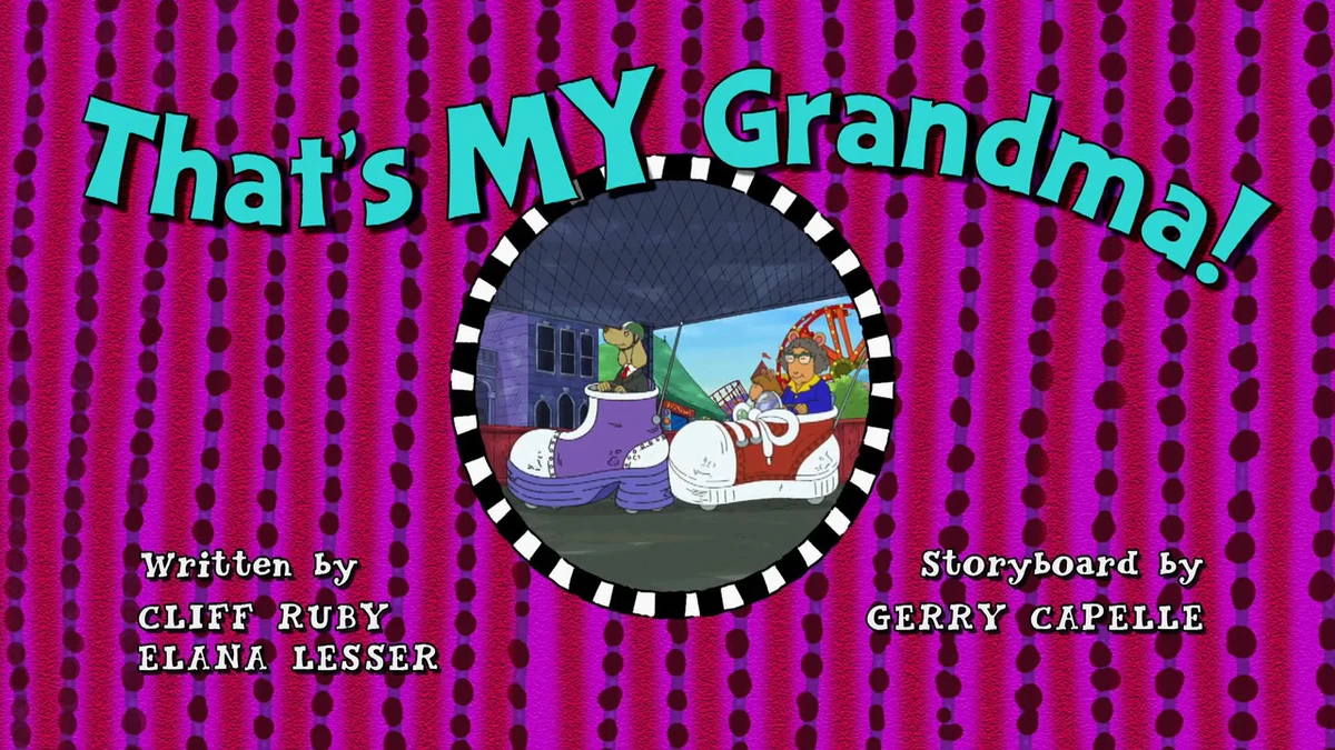 That's MY Grandma!/Transcript | Arthur Wiki | Fandom