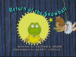 Return of the Snowball | Arthur Wiki | Fandom