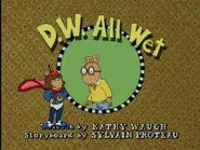 D.W. All Wet (episode)/Gallery | Arthur Wiki | Fandom