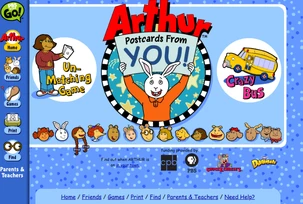Arthur website (PBS Kids) | Arthur Wiki | Fandom