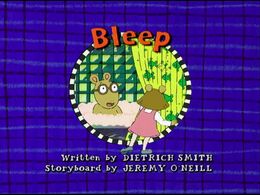 Bleep | Arthur Wiki | Fandom