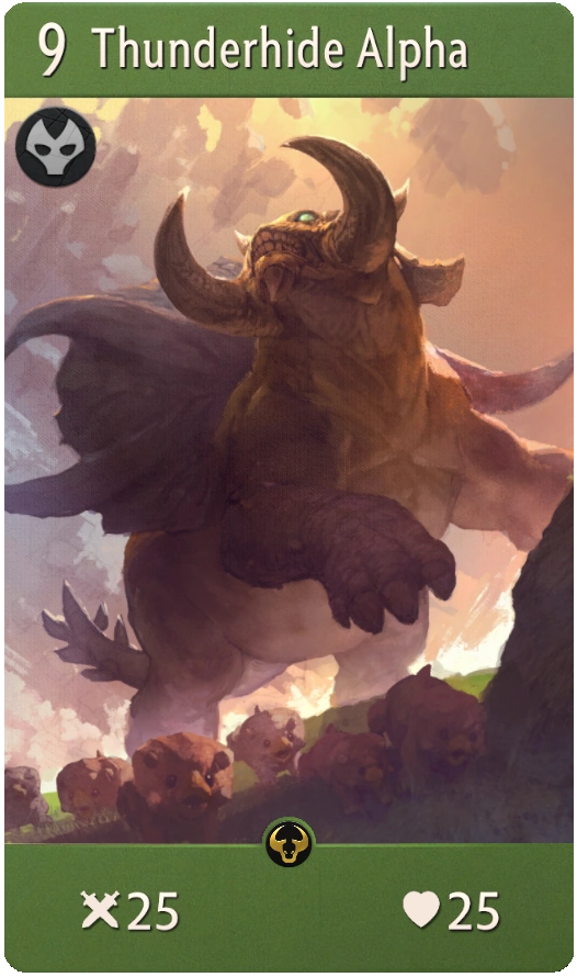 Thunderhide Alpha - Artifact: The Dota Card Game Wiki