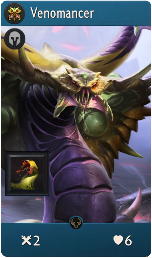 Venomancer - Artifact: The Dota Card Game Wiki