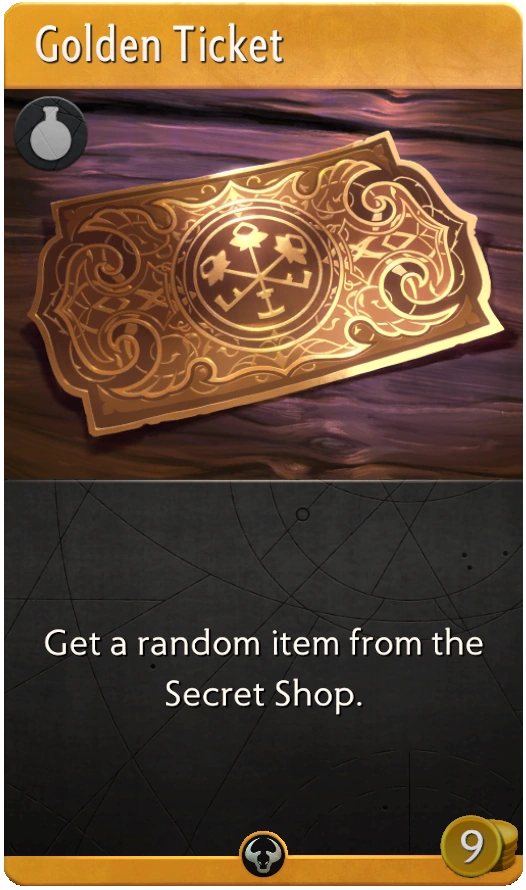 Golden Ticket - Artifact: The Dota Card Game Wiki