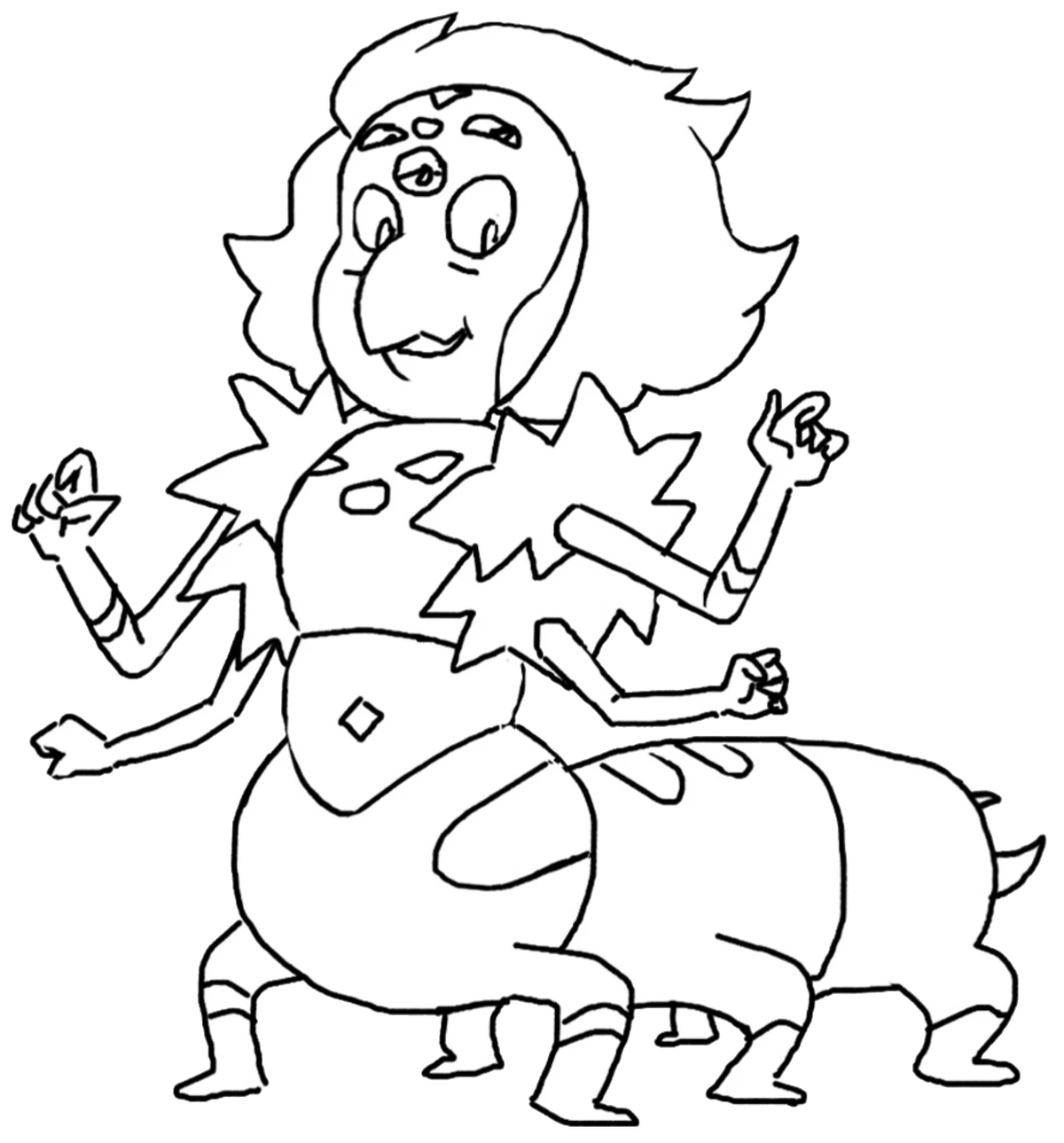 Unnamed Fusions/Fluorite and Nephrite | KJD Wiki | Fandom