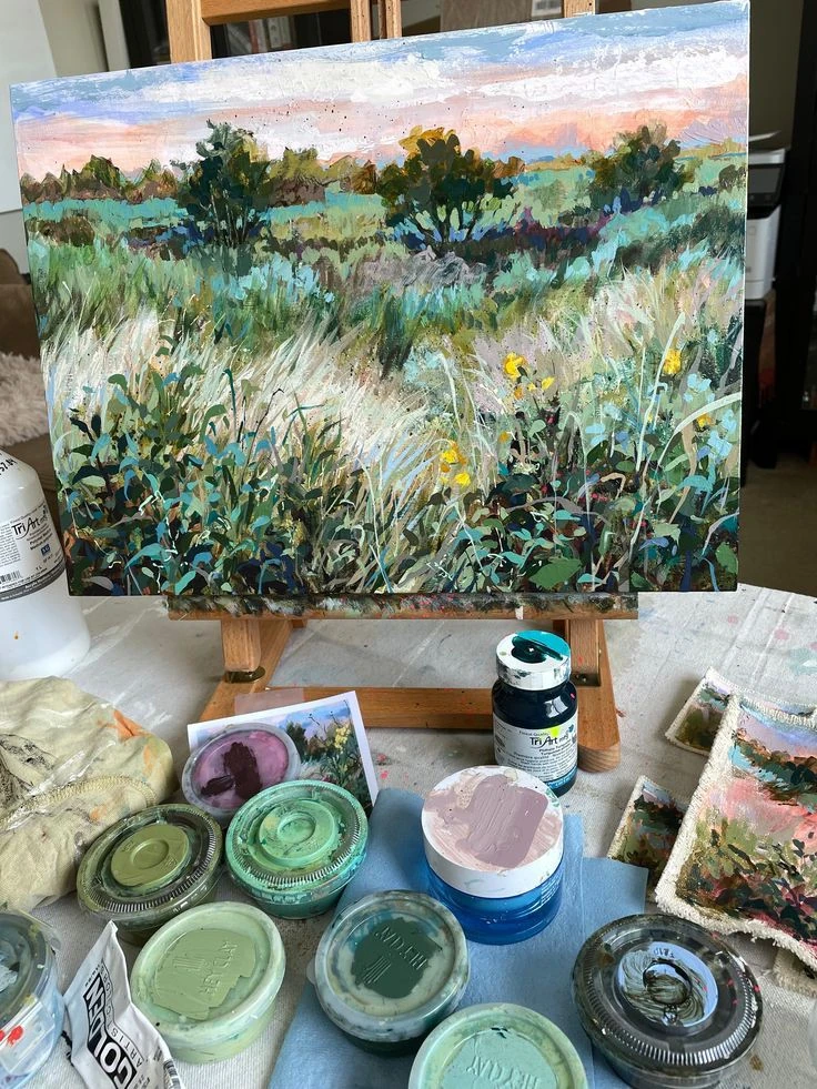 Acrylic painting | Art's and Crafts Wiki | Fandom