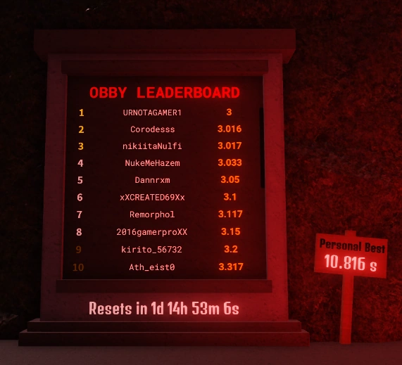 Obby | Tower of Death Official Wiki | Fandom