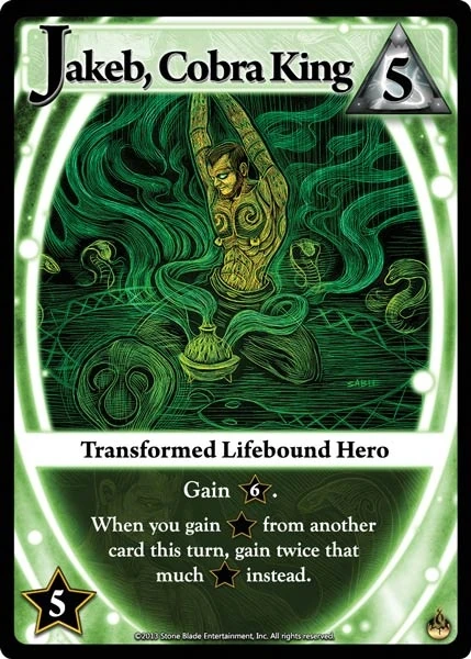 Jakeb, Cobra King | The Ascension Deckbuilding Game Wiki | Fandom