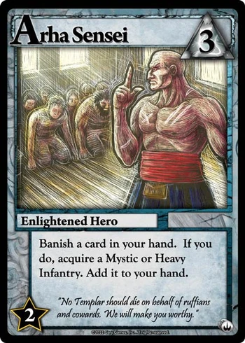 Arha Sensei | The Ascension Deckbuilding Game Wiki | Fandom