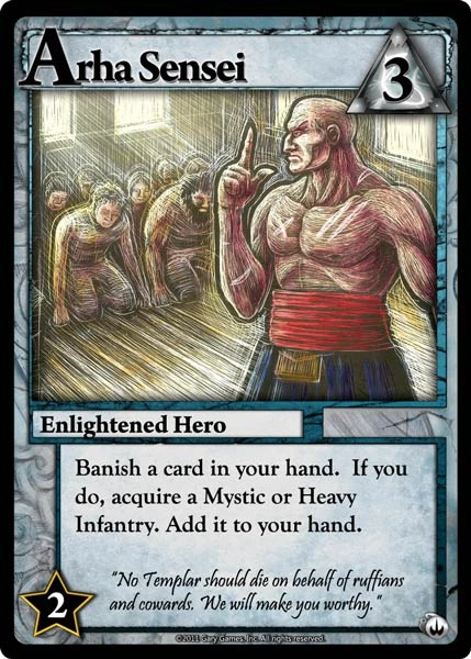 Arha Sensei | The Ascension Deckbuilding Game Wiki | Fandom