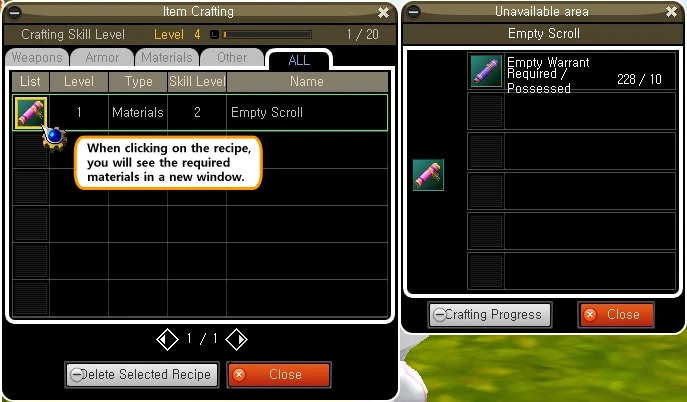 Item Crafting | Asda Story Wiki | Fandom