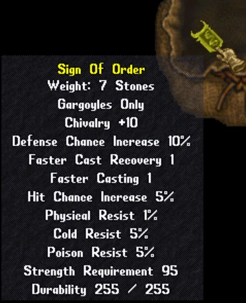 Gargish Sign Of Order | 阿斯嘉 Wiki | Fandom