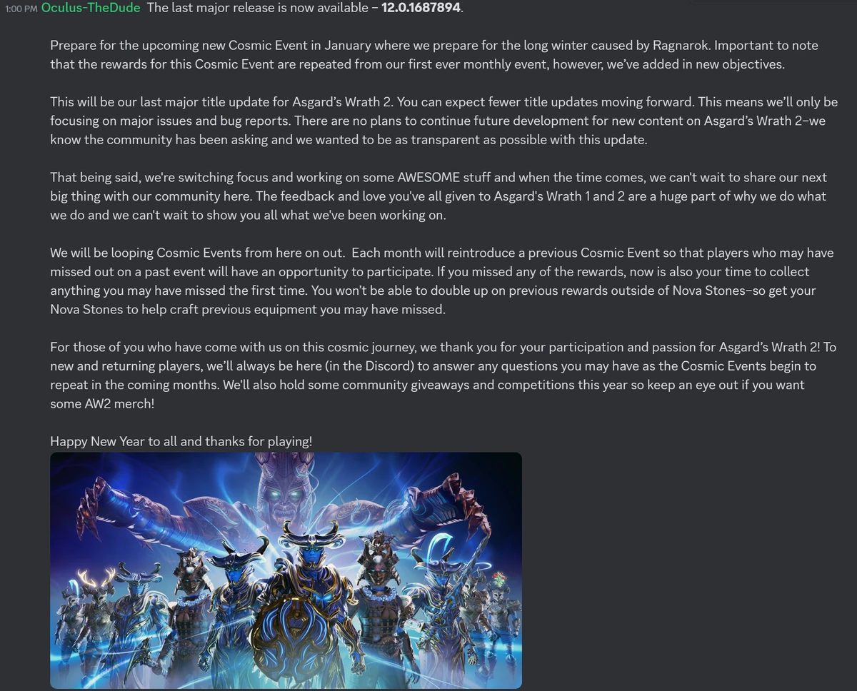 Version 12.0.1687894 | Asgard's Wrath 2 Wiki | Fandom