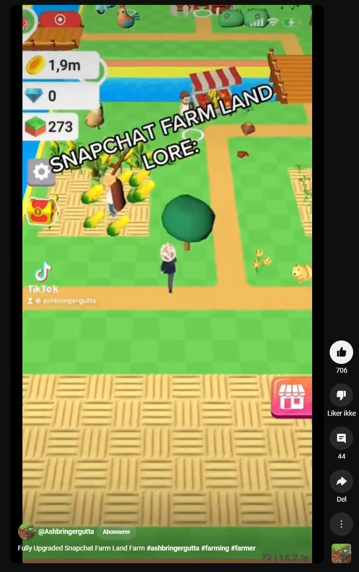 Fully Upgraded Snapchat Farm Land Farm | Ashbringergutta Wiki | Fandom